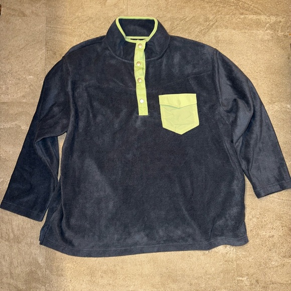 Angels | Jackets & Coats | Angels Charcoal Top With Lime Trim | Poshmark